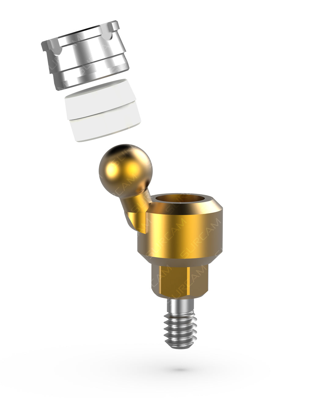 Angular Ball Attachment 20°Deg - 6 Positions – Surcamdental